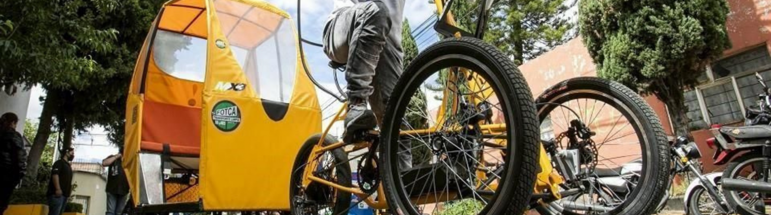 Greenpeace México presentó un prototipo de bicitaxi eléctrico para la ...